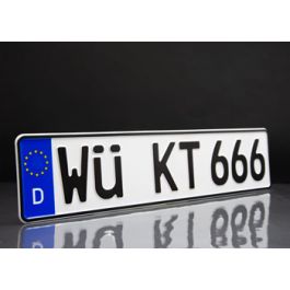 Autokennzeichen & KFZ-Kennzeichen ab 4,90€ bestellen | Kennzeichen ...